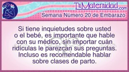 Embarazo de 20 semanas - Semanas del Embarazo - Tu Maternidad