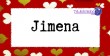 Jimena - Nombres de Niña - Tu Maternidad