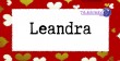Leandra - Nombres de Niña - Tu Maternidad
