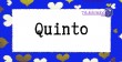 Quinto - Nombres de Niño - Tu Maternidad